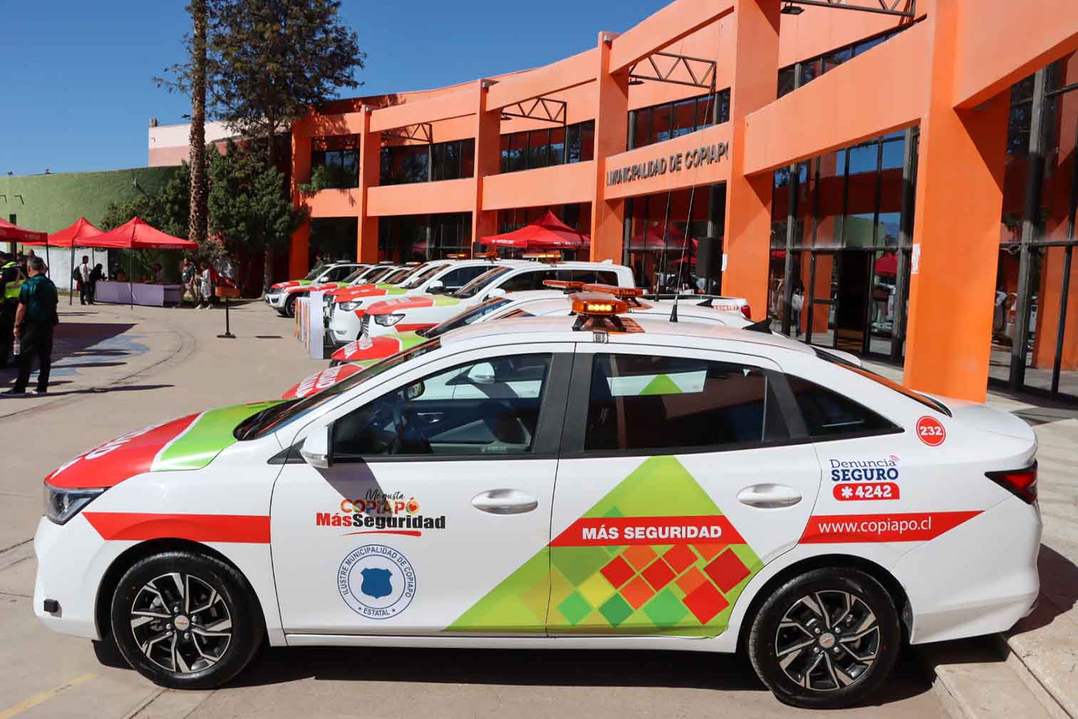 Municipio de Copiapó suma cinco nuevos vehículos para patrullaje y ...